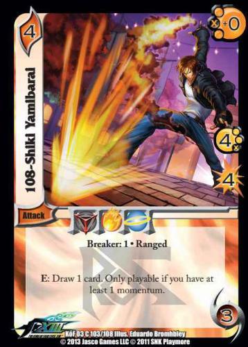 108-Shiki Yamibarai - Universal Fighting System (UFS) » King of ...