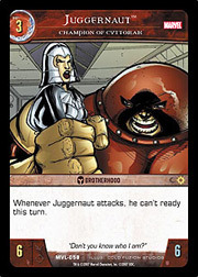 Juggernaut, Champion of Cyttorak - VS System » Marvel Legends ...