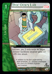 Doc Ock's Lab - VS System » Marvel Web of Spider-man - CategoryOneGames
