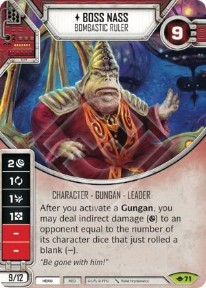 Boss Nass - Bombastic Ruler - Star Wars Destiny Singles » Way of the ...