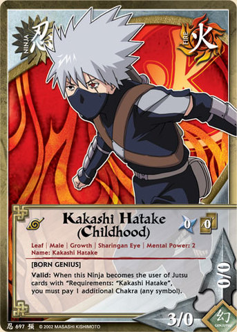 Kakashi Hatake (Childhood) - N-697 - Common - Unlimited Edition ...