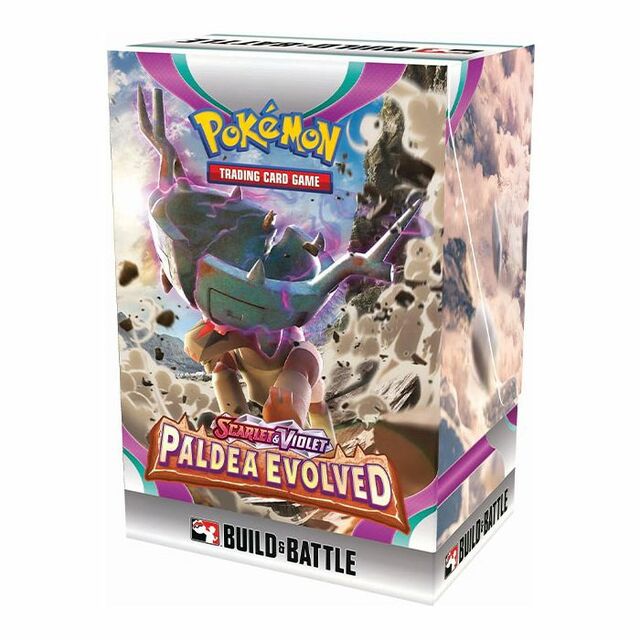 Scarlet & Violet - Paldea Evolved Build and Battle Box - Pokemon Sealed ...