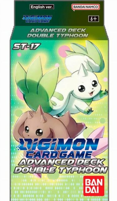 Digimon Card Game: ST-17: Advanced Deck Set Double Typhoon - Digimon ...