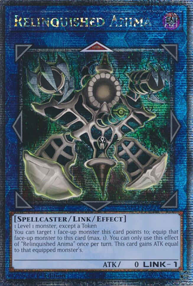 Relinquished Anima - MP24-EN007 - Quarter Century Secret Rare - 1st ...