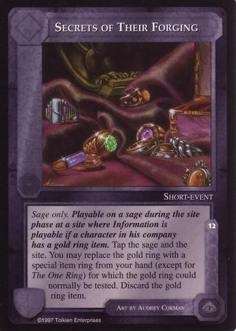 Secrets of Their Forging - Middle Earth » The Lidless Eye ...