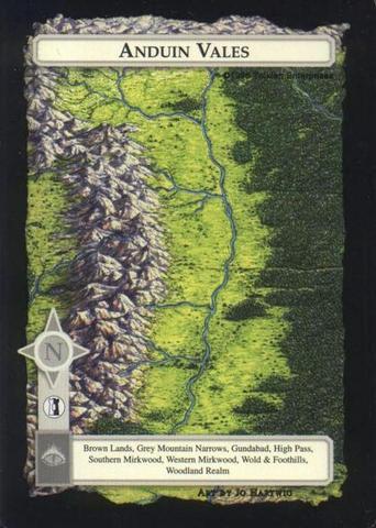 Anduin Vales [Blue Border] - Middle Earth » The Wizards Blue Border ...