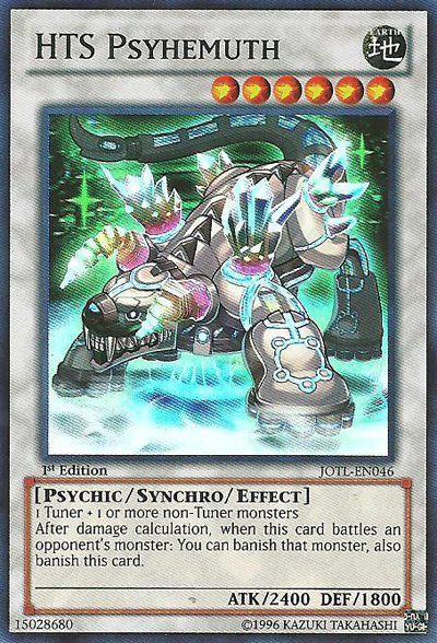 HTS Psyhemuth - JOTL-EN046 - Super Rare - 1st Edition - Yu-Gi-Oh ...